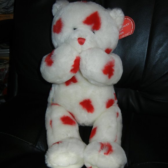 Build-A-Bear | Toys | Rare Build A Bear Workshop Valentines Bear With ...